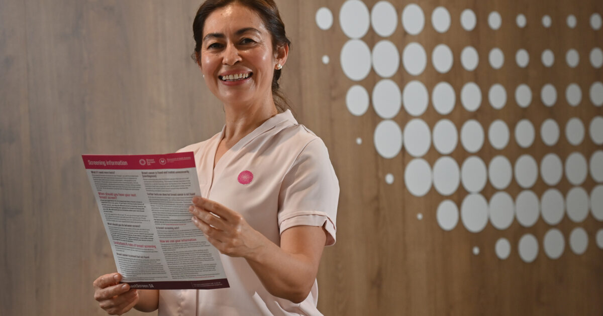 BreastScreen SA • Screen every 2 years